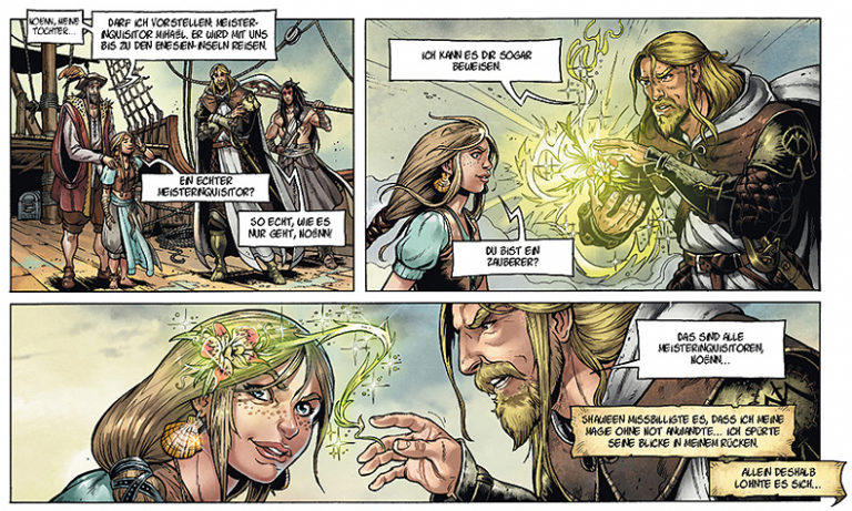 Auf einer geheimnisvollen Insel – „Die Meister der Inquisition 4“ – Comic.de