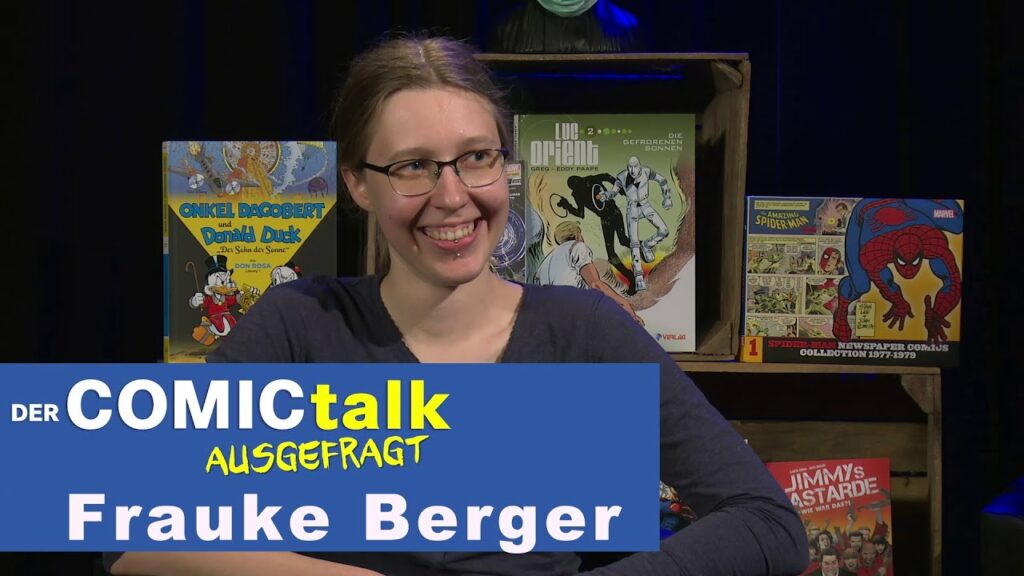 Der COMICtalk – Ausgefragt: Frauke Berger – Comic.de