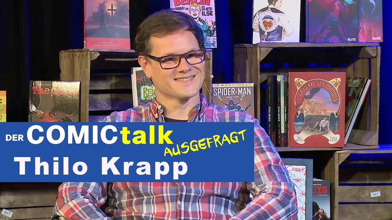 Der COMICtalk – Ausgefragt: Thilo Krapp – Comic.de